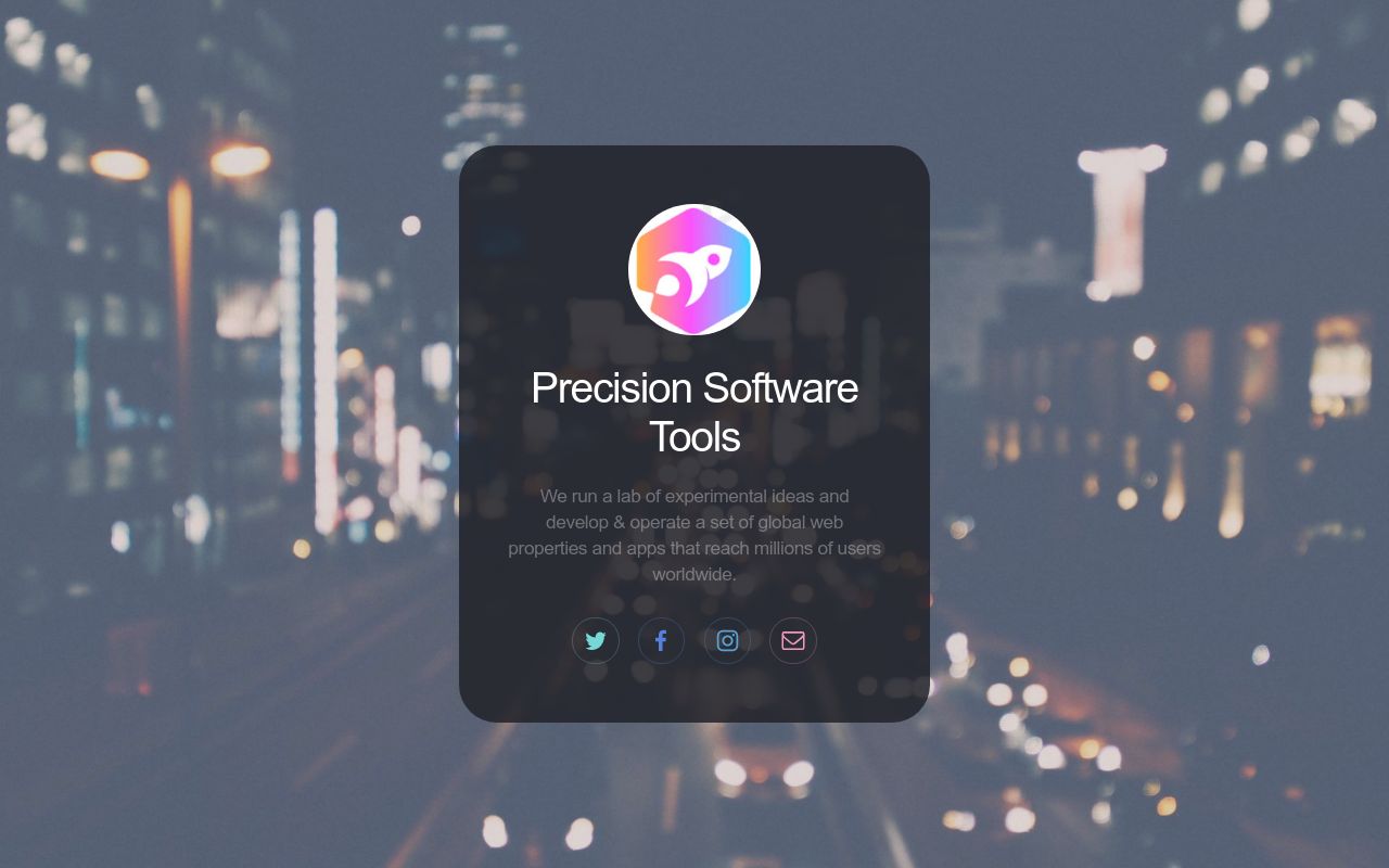 Precision Software Tools